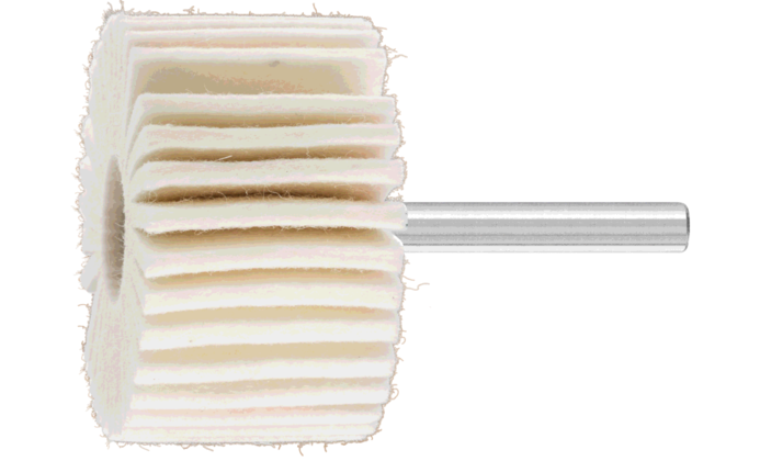 Abanico de fieltro con mango FLS 3020/6 H dura